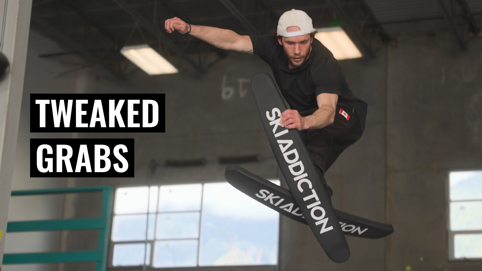 Tweaking Ski Grabs On Tramp Skis | Tramp Series EP 4 – Ski Addiction